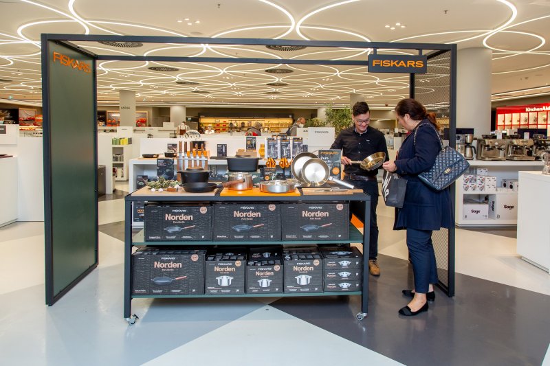 Fiskars präsentiert sich im KaDeWe | stil & markt